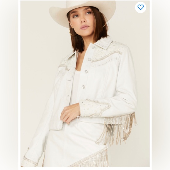 Double D Ranch | Jackets & Coats | Double D Ranchwear Leather Fringe ...
